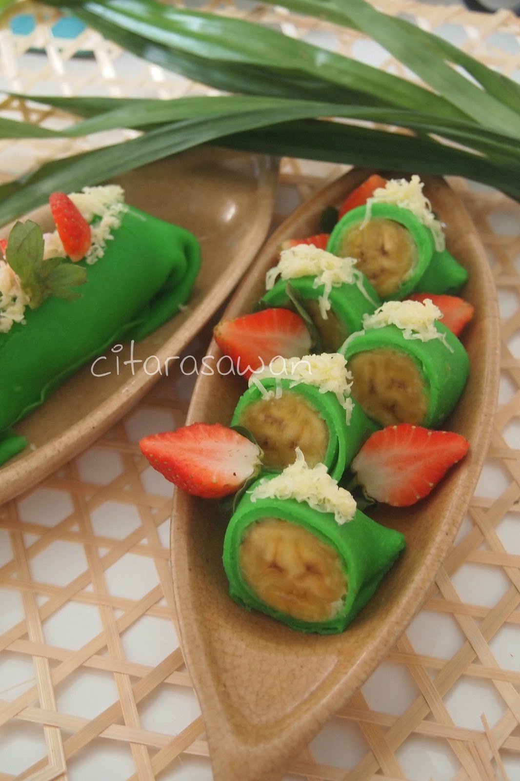 Dadar Pisang Keju / Banana Cheese Crepes ~ Resepi Terbaik