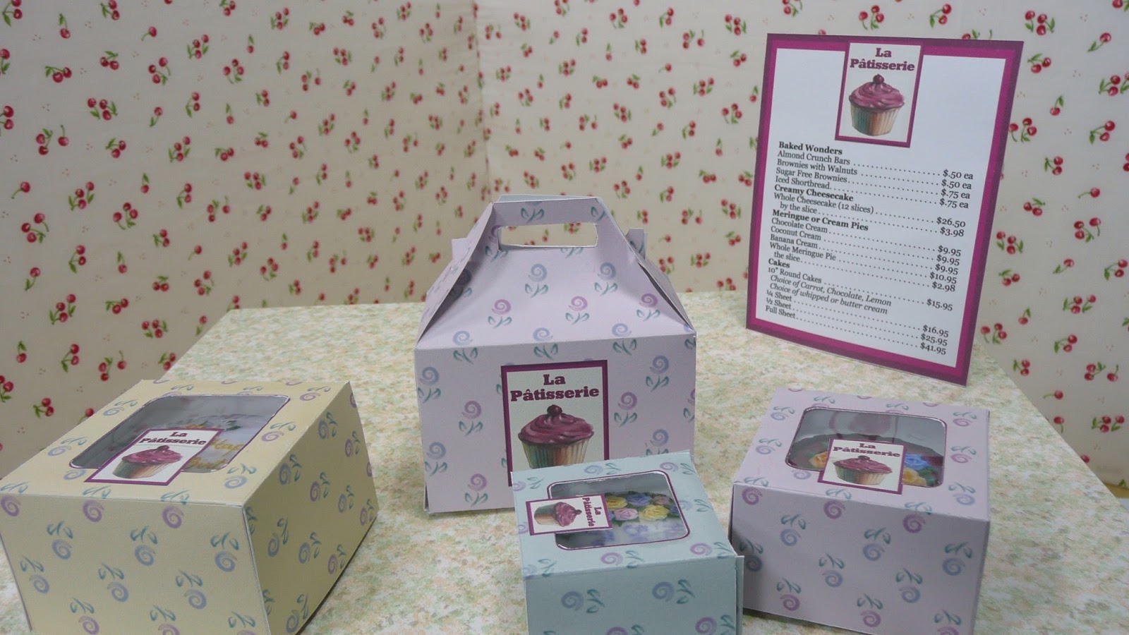 joanne's 18" dolls: Bakery Box Kit