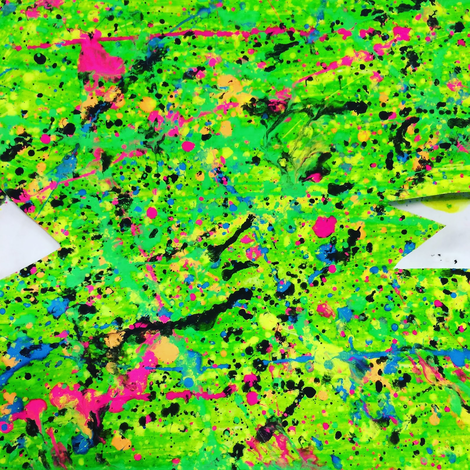 smART Class: Splatter Paint Innitials