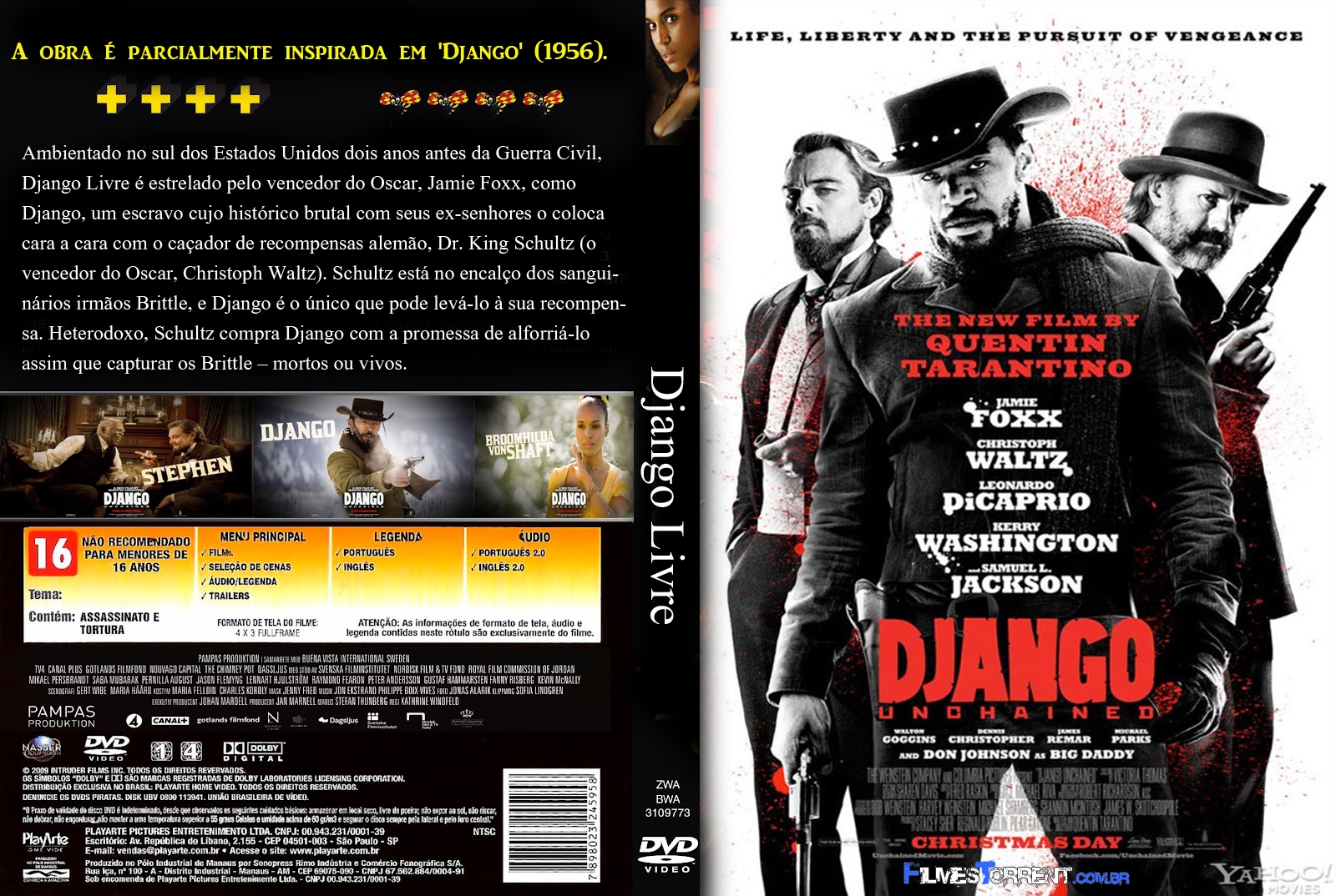 Download movie Django Unchained 2012 Xvid Dvd-Rip - helperplease