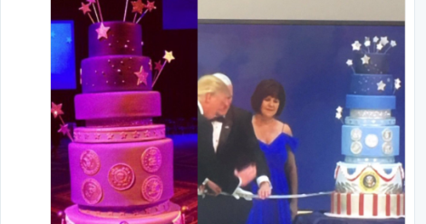 Bakery claims Trump copied Obama's inauguration cake in 2013