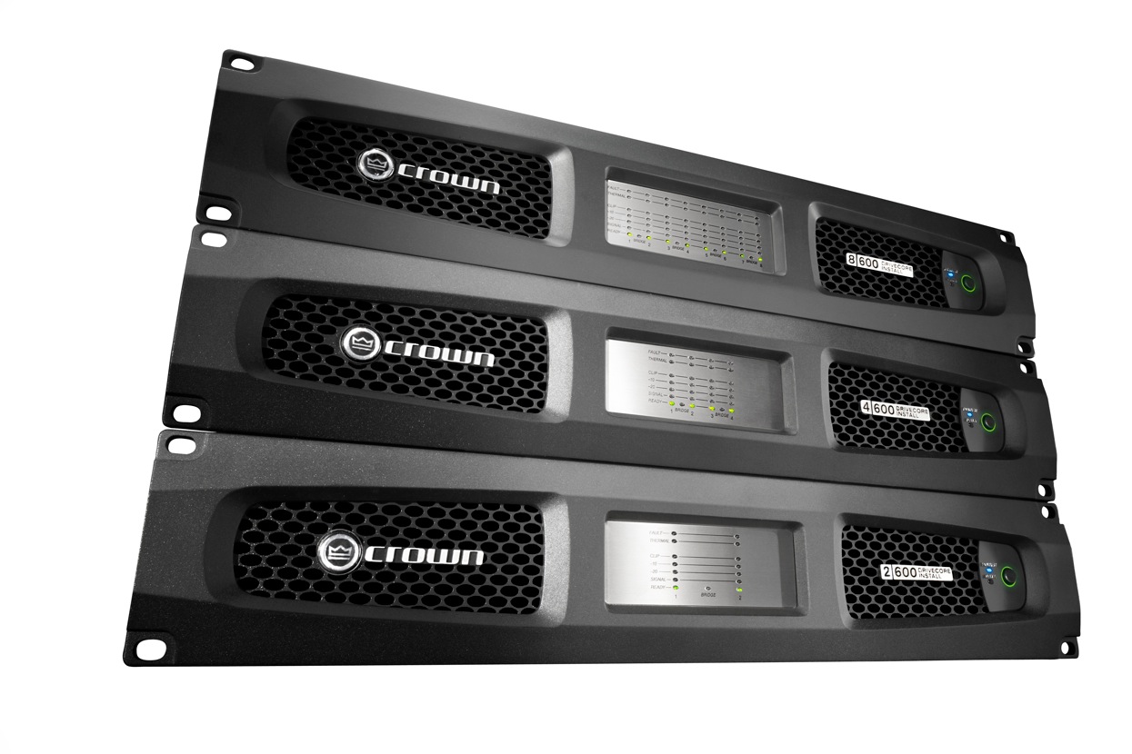 HARMAN’s Crown Introduces Its DriveCore Install Series Power Amplfiers ...