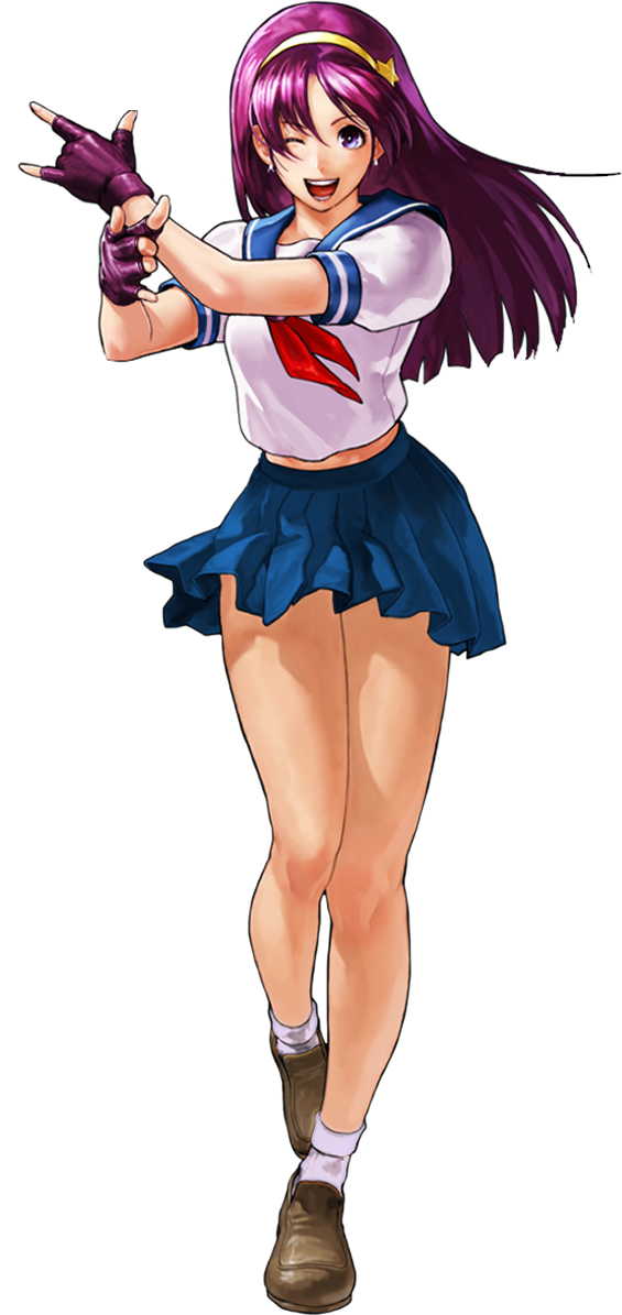 Snk Neo Geo Video Game Academy System: XI Athena Asamiya Image Gallery/XI 麻宮アテナイメージギャラリー