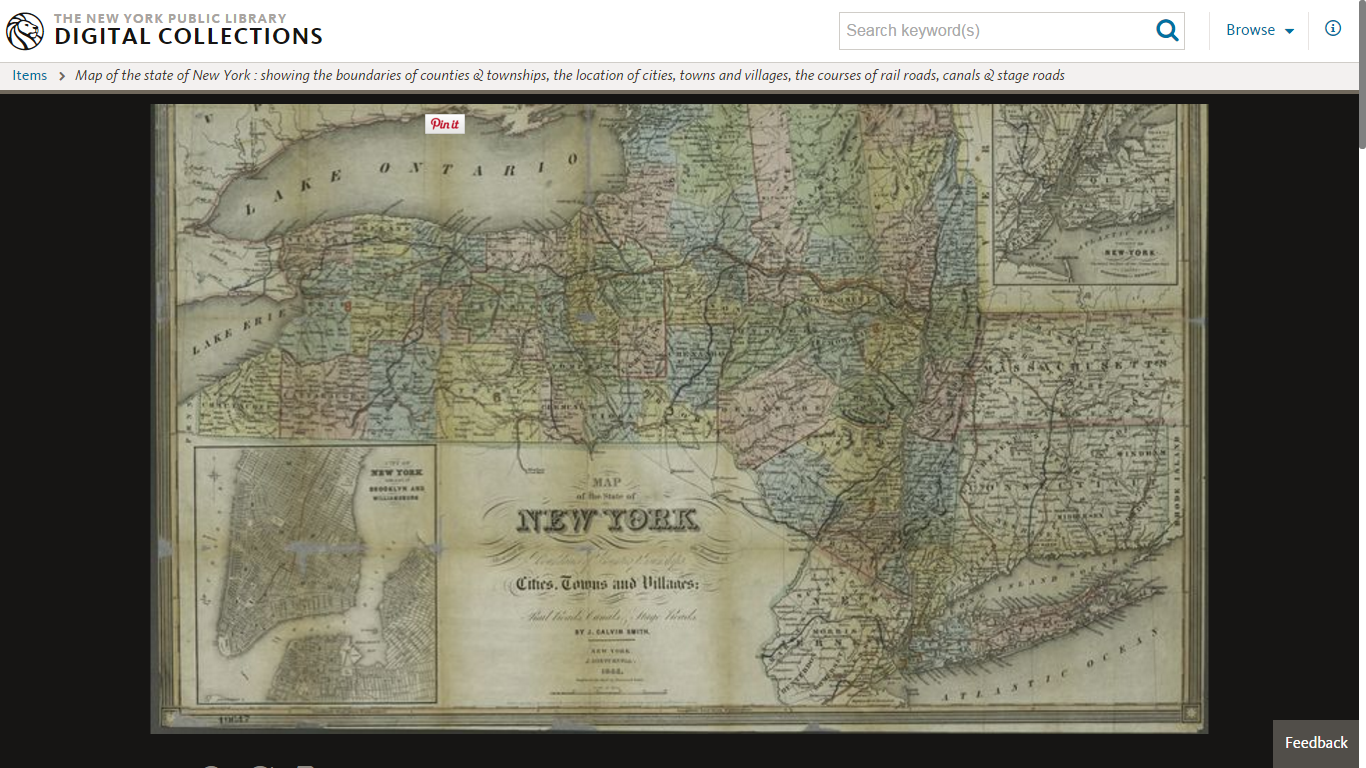 Genea-Musings: Public Domain Maps in New York Public Library Collection