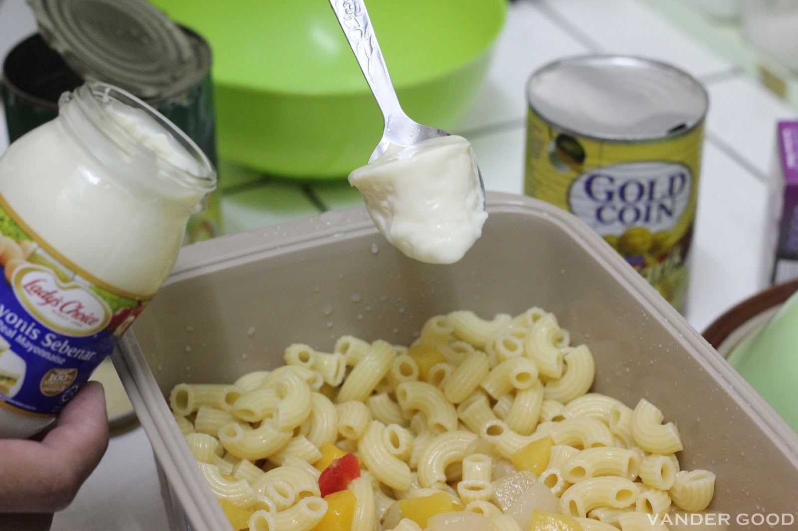 Resipi Salad Makaroni yang sedap dan mudah | VANDER GOOD