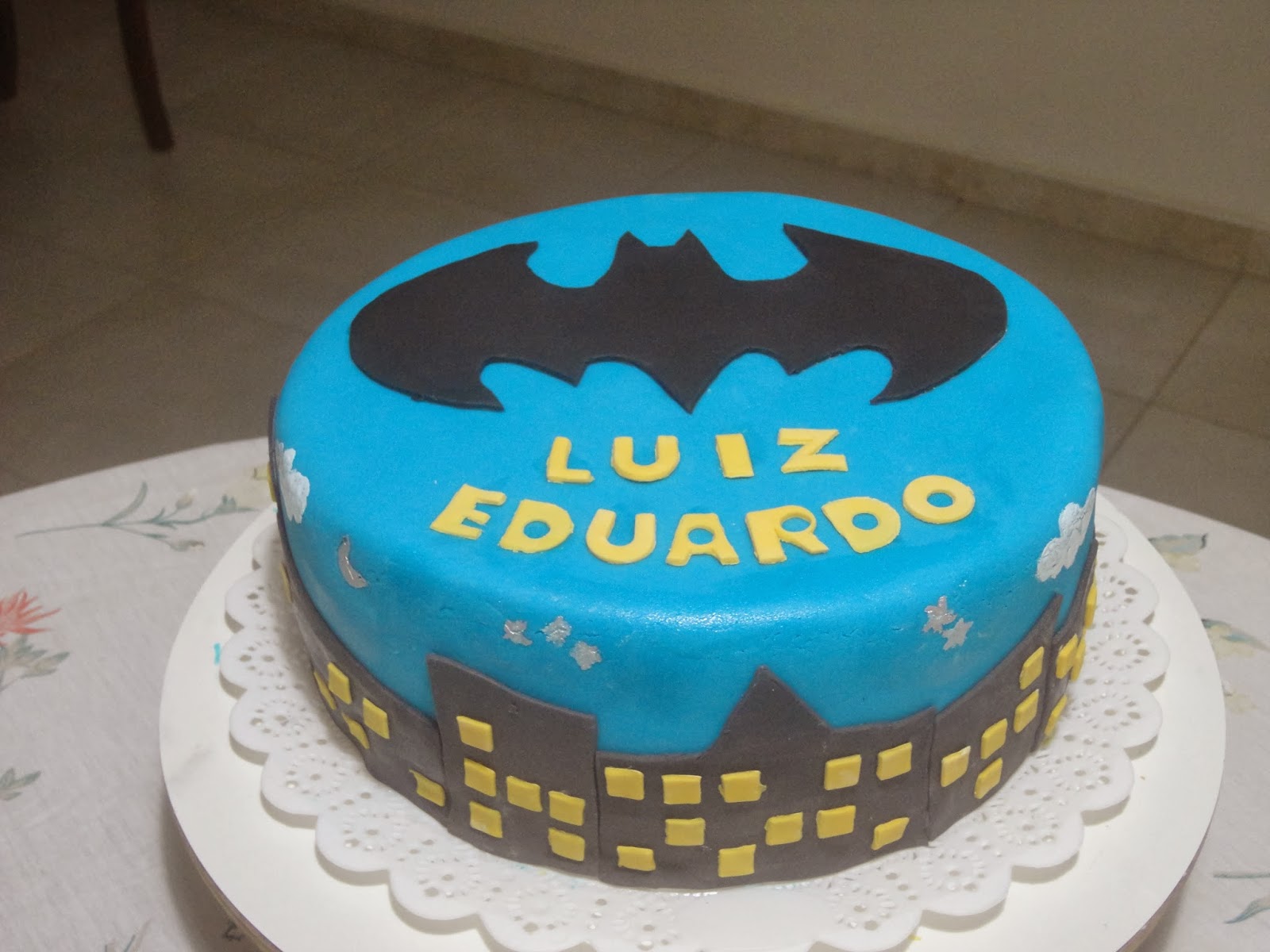 DELICIART-Bolos Decorados: Bolo Batman