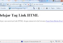 Cara Membuat Link New Tab Di Html - Kreatifitas Terkini