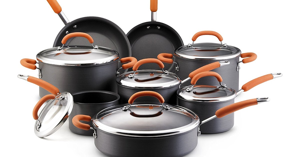 Richads Blog Rachael Ray Hard Anodized Nonstick 14 Piece Cookware Set