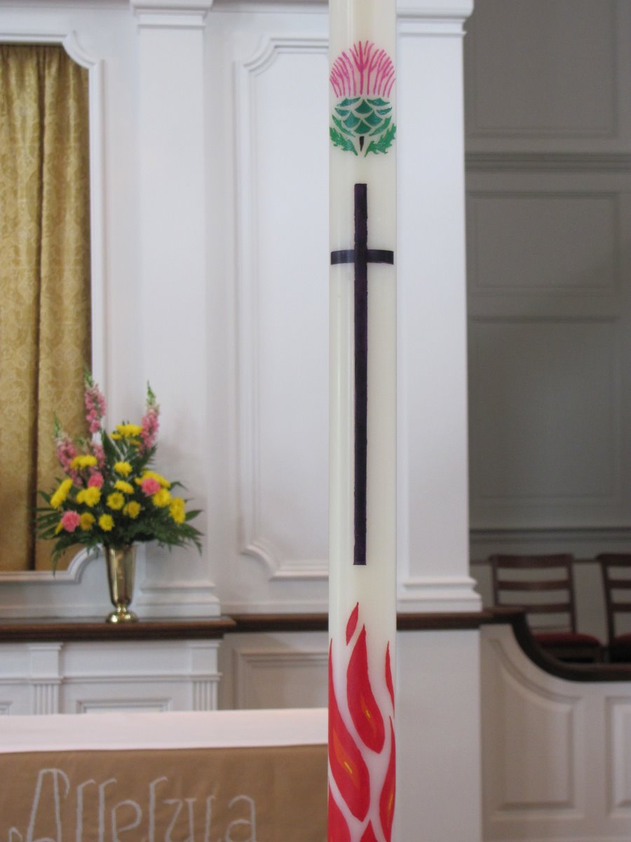 Thoughts from the Sheepfold: The Paschal Candle in our Church