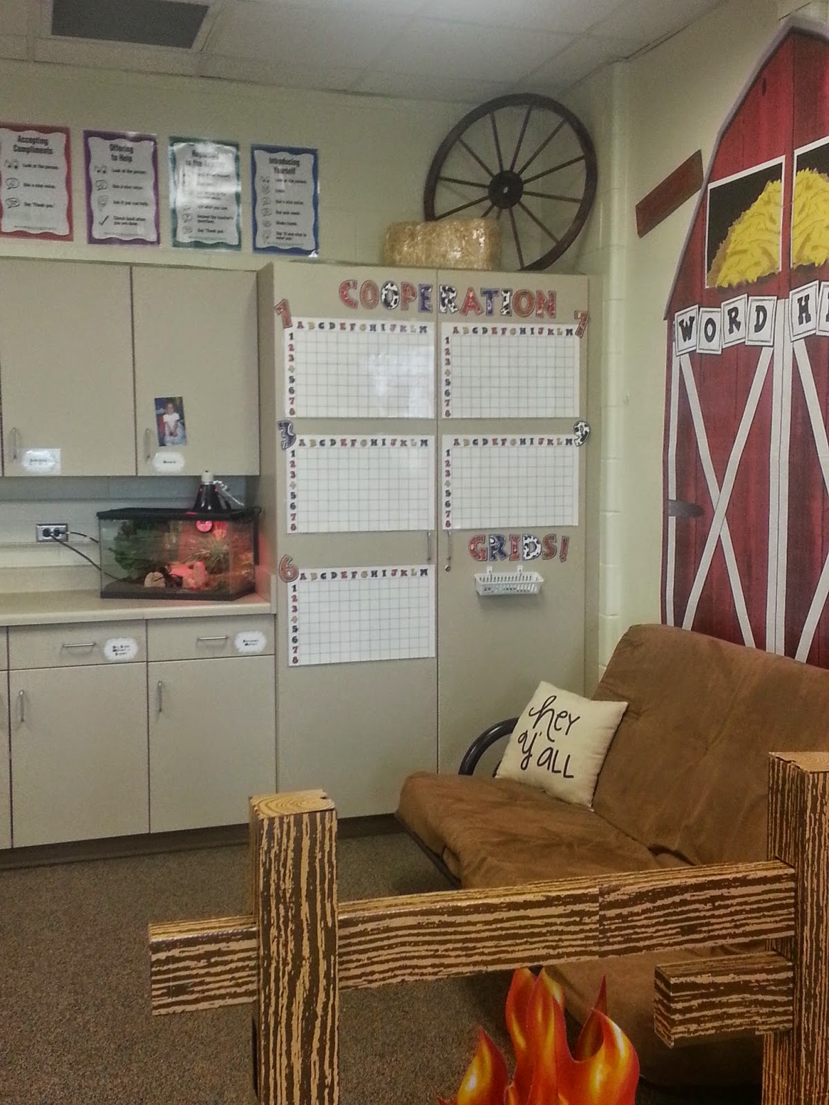Team Nielson's Newstand: 2014-2015 Western Theme Classroom