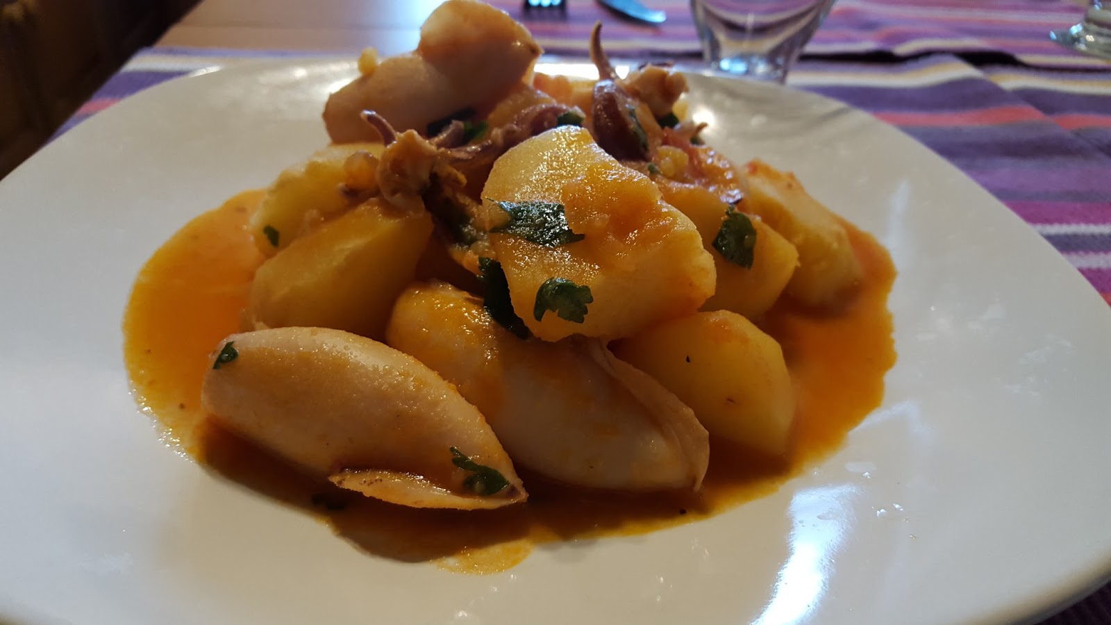 Le Bonheur de la Cuisine: Lulas Estufadas com Batatas