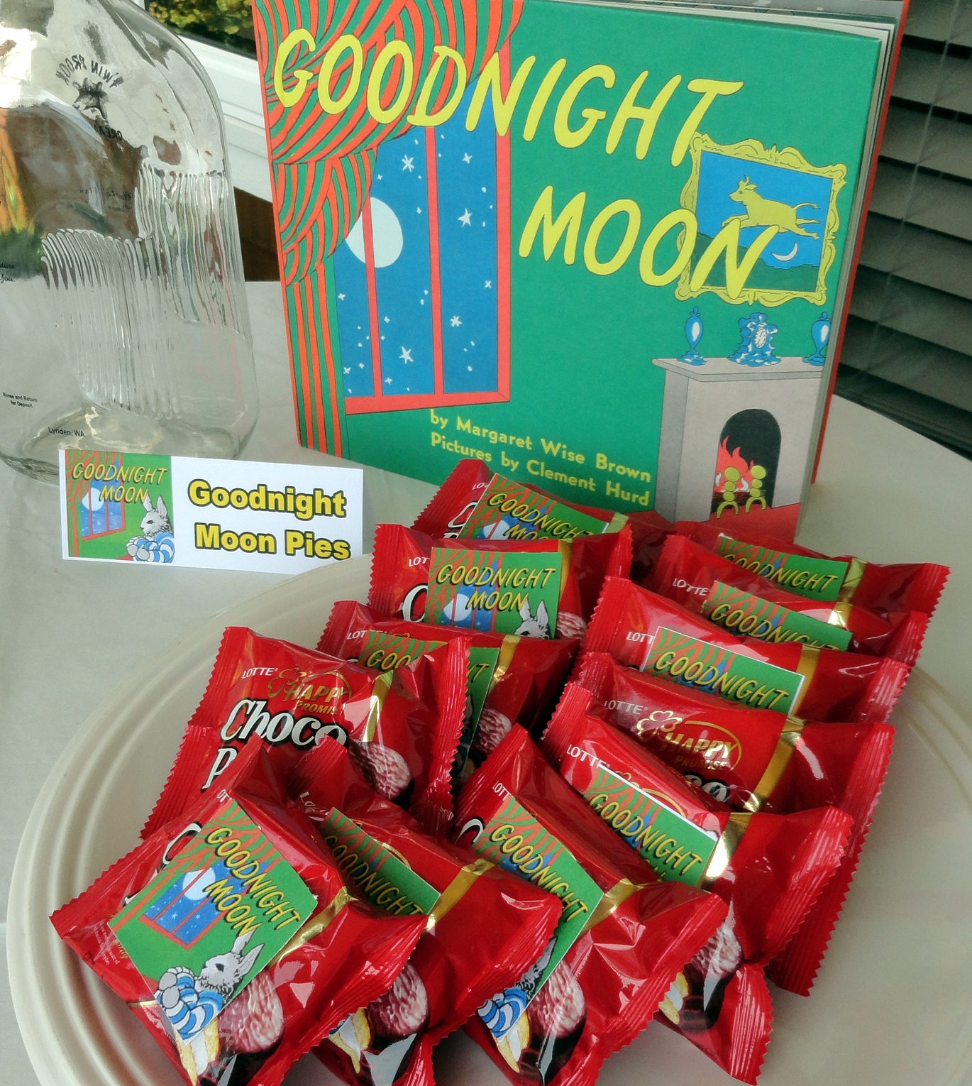 Story Book lunch baby shower