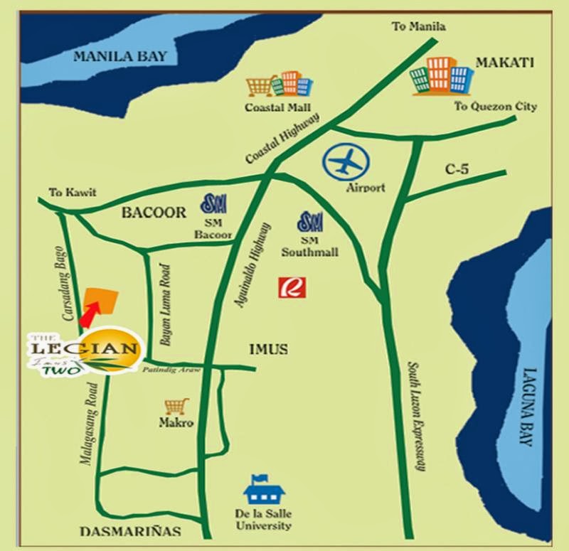 House and Lot For Sale Philippines: Legian (Cavitex)