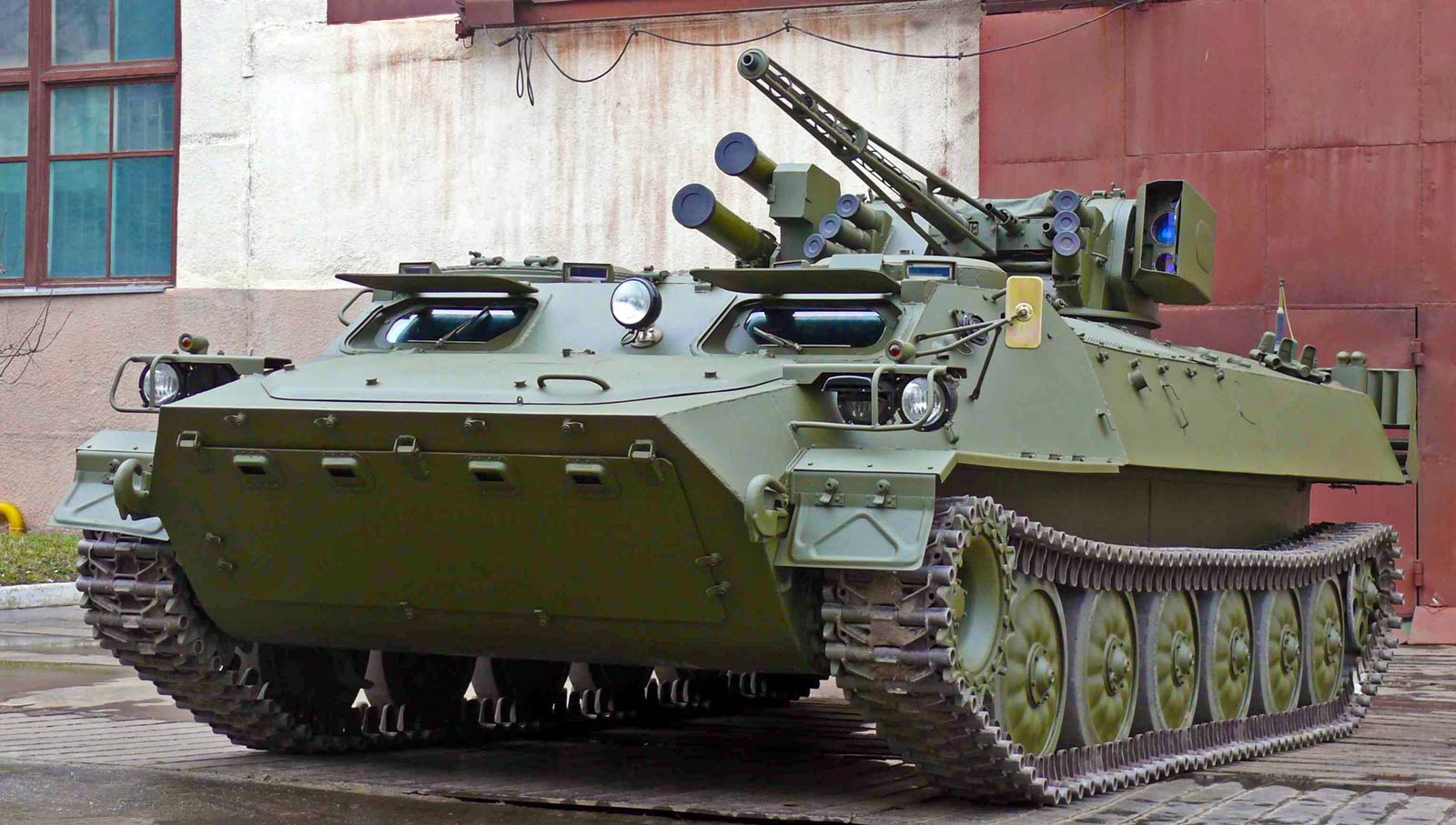 Glavcom: MT-LB with rcws BM-3 Shturm