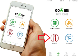 Cara Pesan Makanan Lewat GO-FOOD Dengan Biaya Antar Gratis - FACEBLOGGER