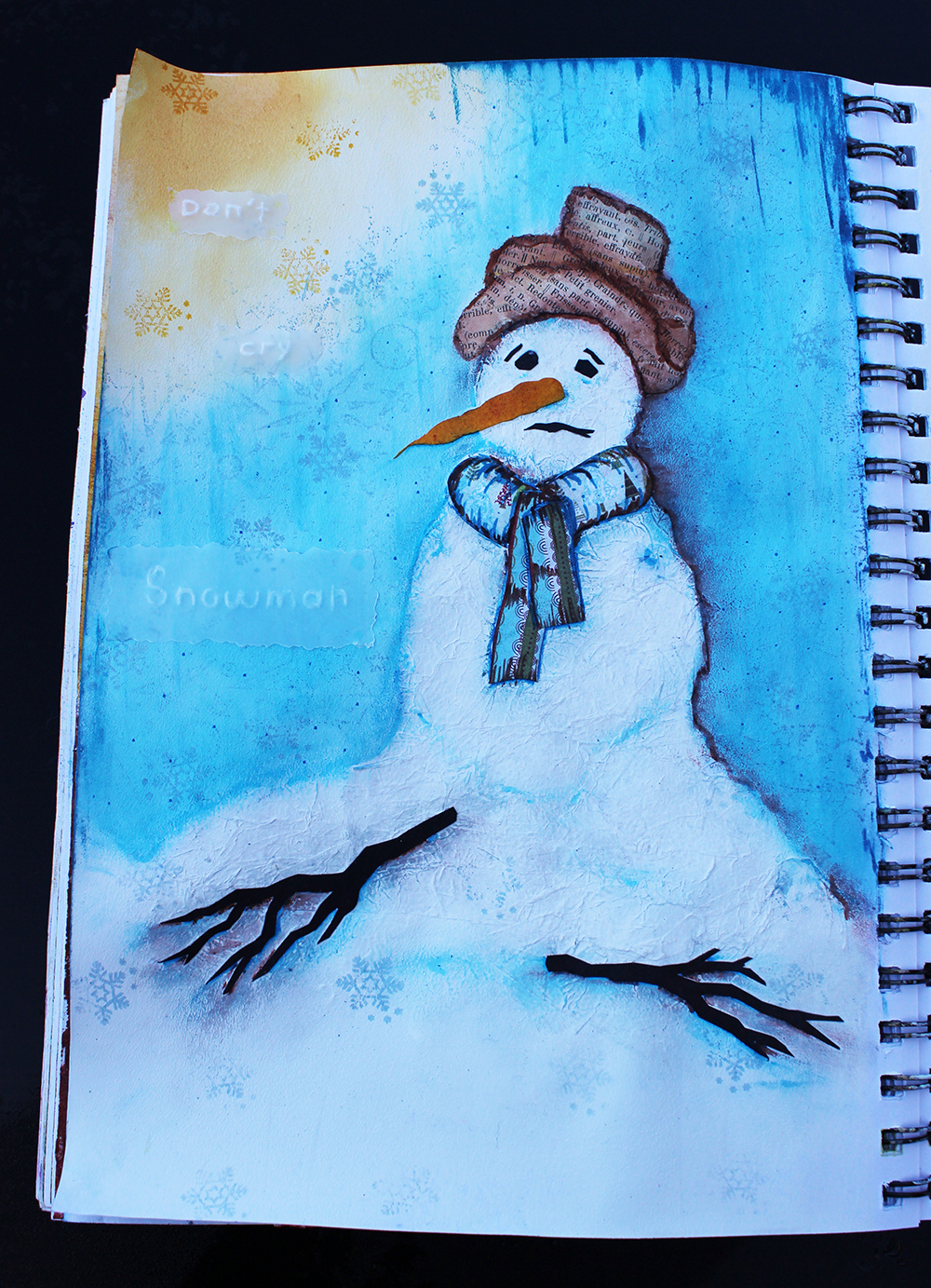 ImpressionScrap: "My Snowman And Me..."