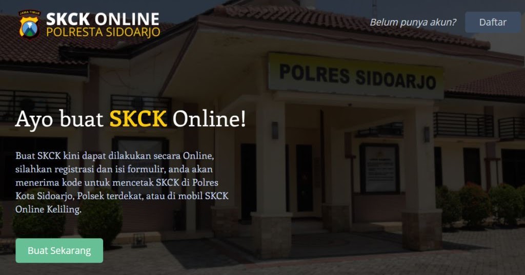 Cara bikin SKCK Online terbaru lengkap Syarat dan Biayanya - mastimon.com