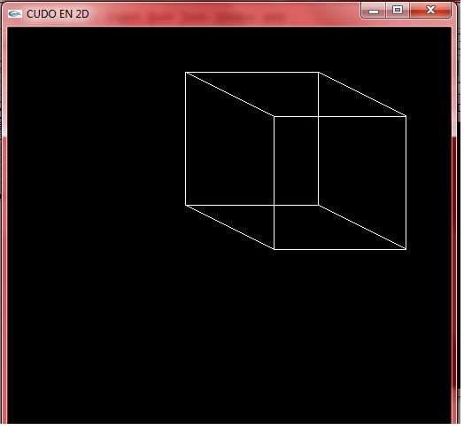 GRAFICACION: CUBO EN 2D