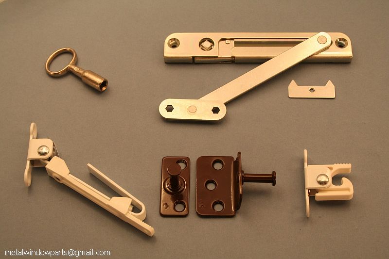 Metal Window Parts: Friction Stays, Hinges, Locks, Teleflex ...