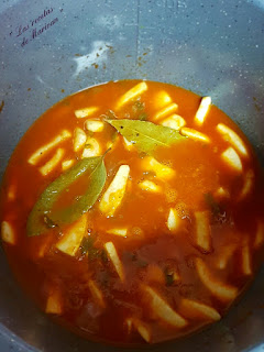 Potas en salsa olla GM