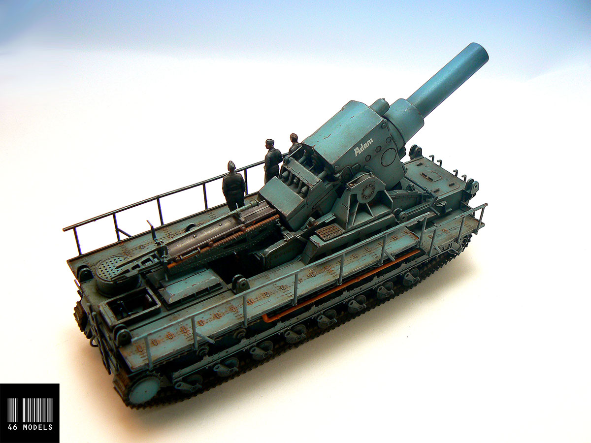 46 MODELS by Tomasz Bajer : Morser KARL-Gerat 041 1/72