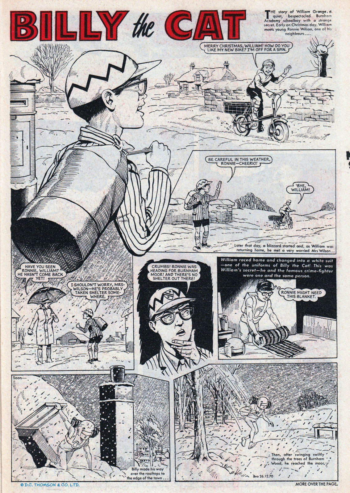 BLIMEY! The Blog of British Comics: Christmas comics: THE BEANO (1970)