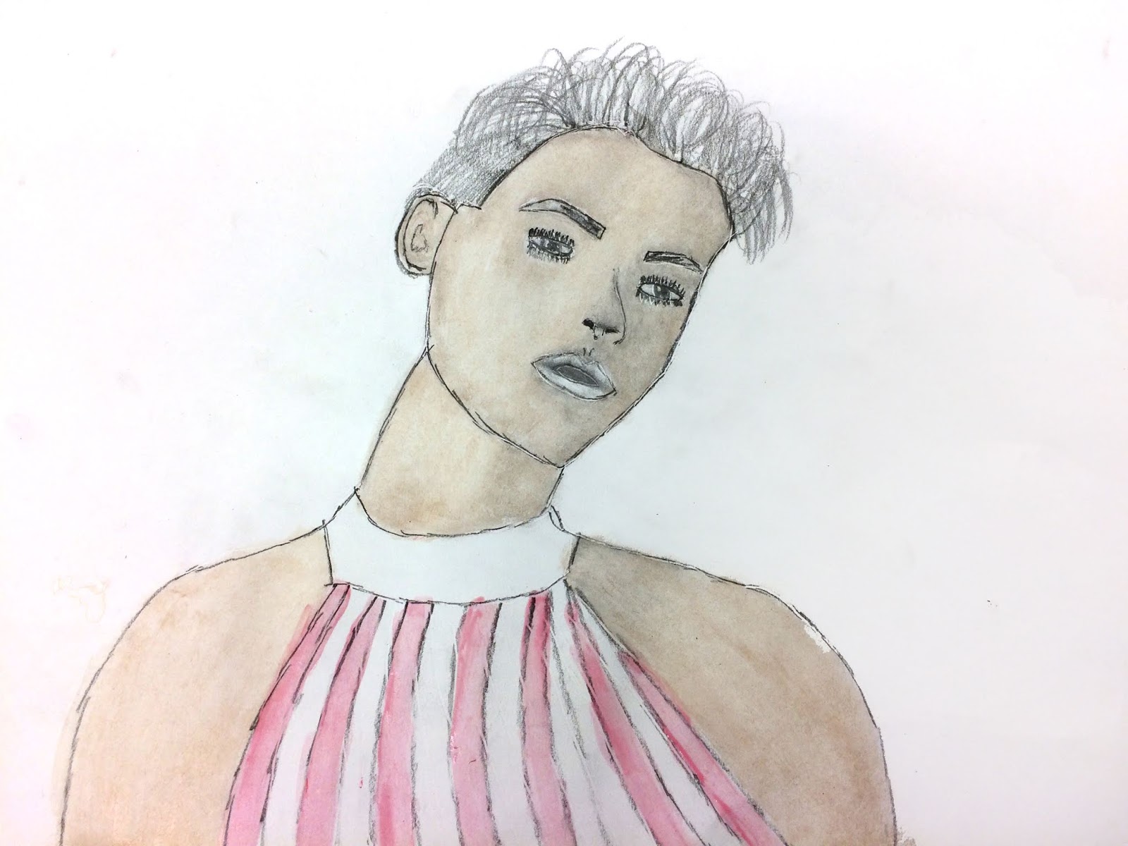 The Helpful Art Teacher: MORE ON DRAWING FACES