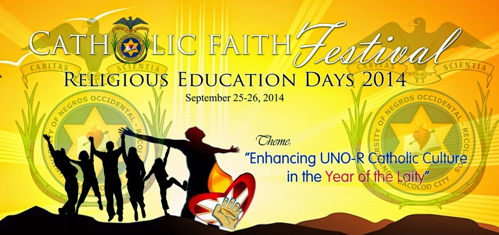 Tolentine Herald: Catholic Faith Festival 2014: POSTER MAKING CONTEST