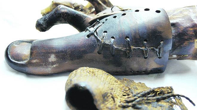 La prótesis más antigua del mundo