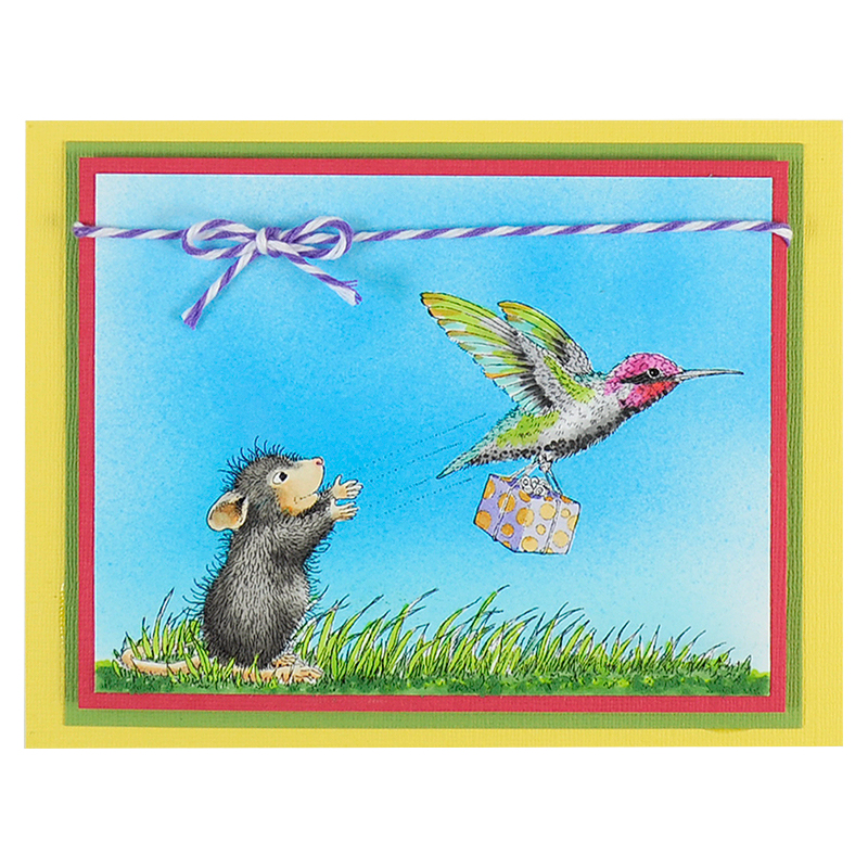 Rain Puddles Design: Fun with Spring House-Mouse