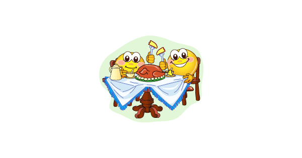 Dinner Smileys | Symbols & Emoticons