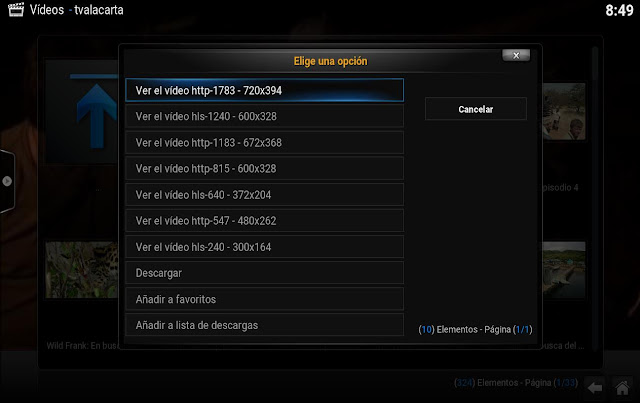 TVALACARTA 4.0.1 - PLUGINSXBMC