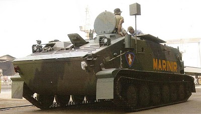 tentang kemiliteran indonesia: BTR-50 MARINIR