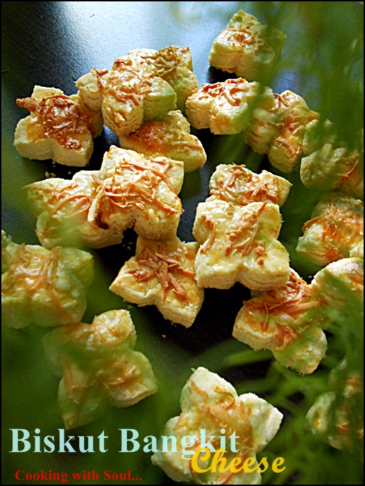 ..Cooking with soul.....: BISKUT BANGKIT CHEESE