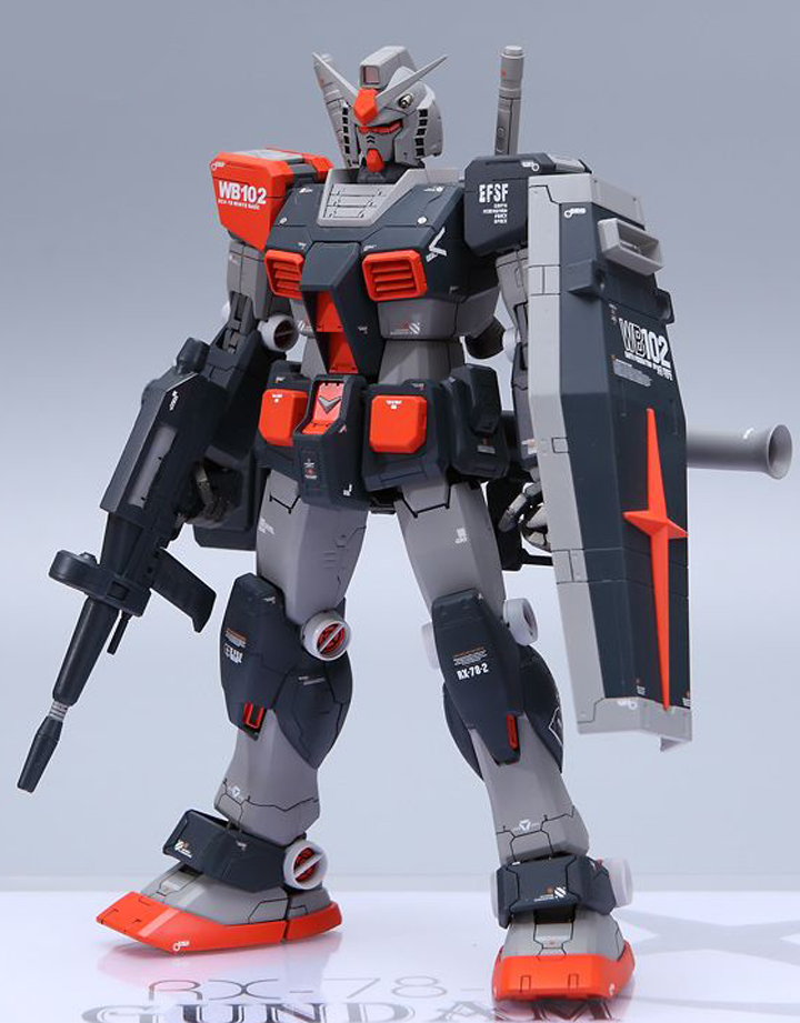 GUNDAM GUY: MG 1/100 RX-78-1 Gundam OYW - Customized Build