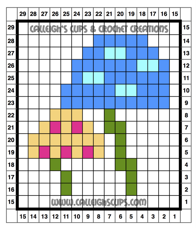 Calleigh's Clips & Crochet Creations: Calleigh's Clips Baby Blanket ...