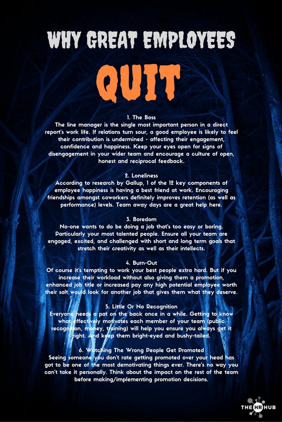 Zec Online Journal: Infographic: Why Employees Quit