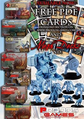 Tabletop Fix: Prodos Games - New Warzone Resurrection Releases