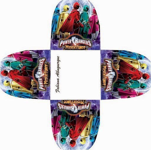 Power Rangers: Free Printable Open Boxes. - Oh My Fiesta! for Geeks