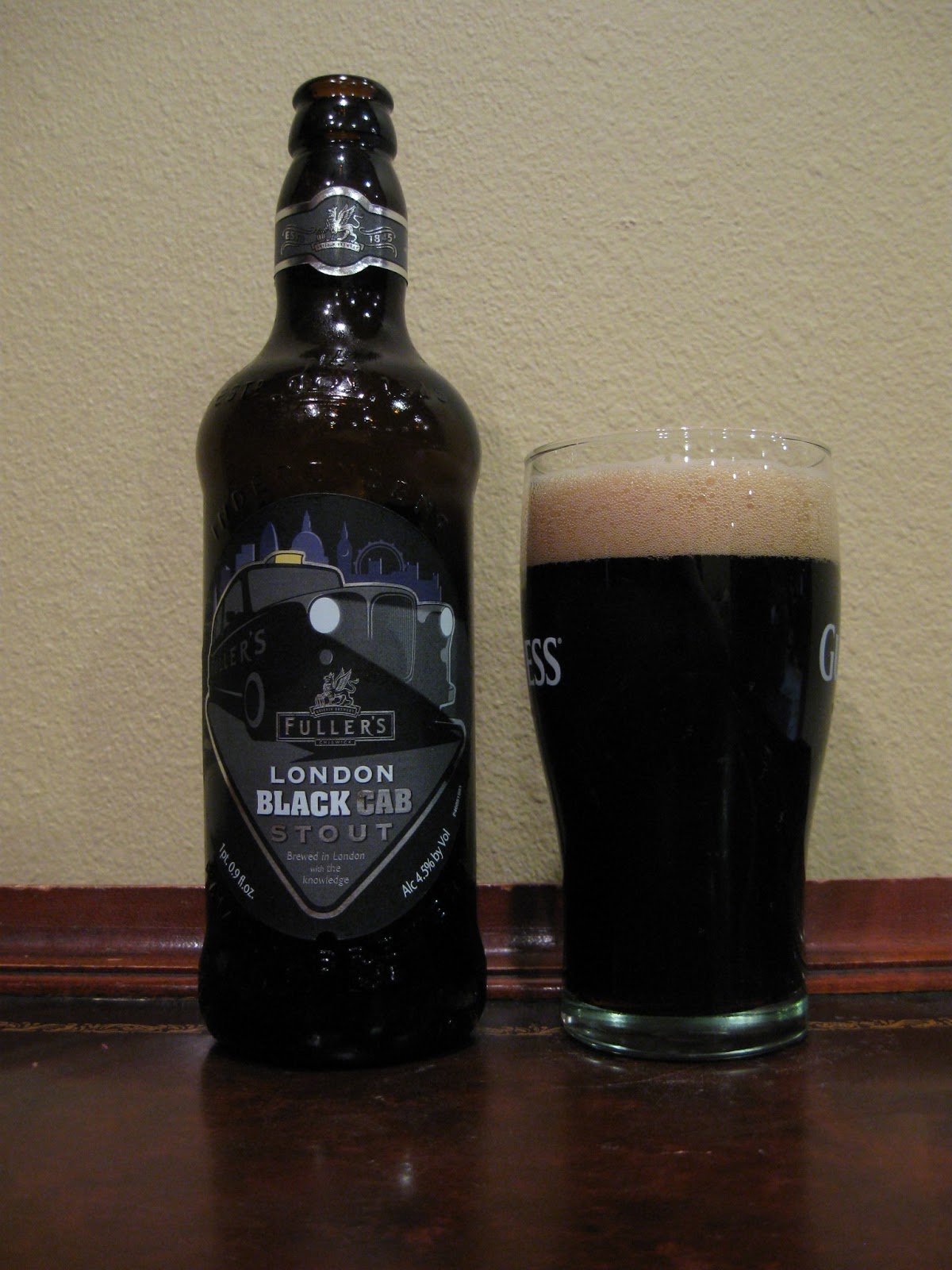 Doing Beer Justice: Fuller's London Black Cab Stout