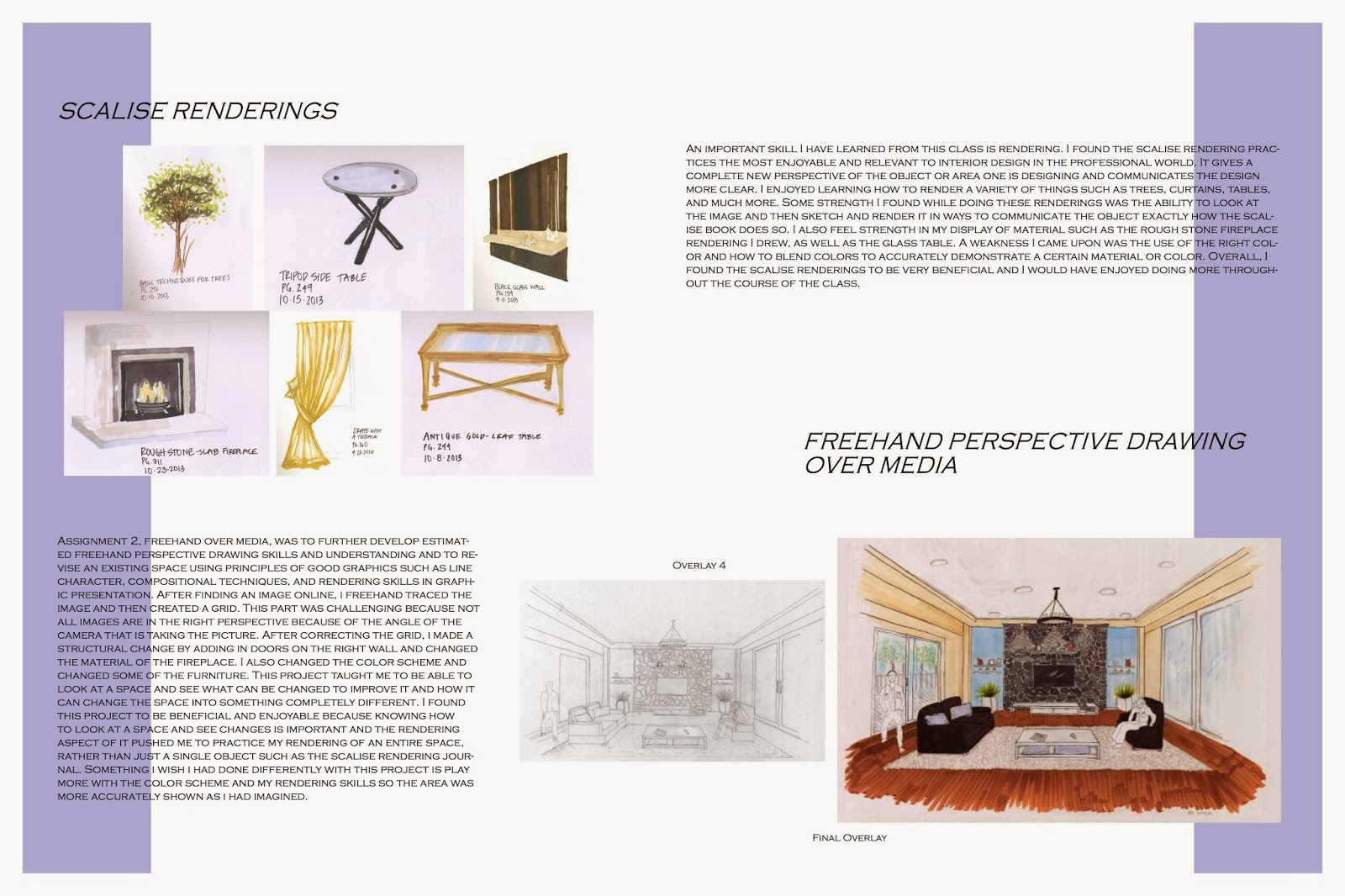 Ari Settles's Interior Design Portfolio: Graphic Reflection
