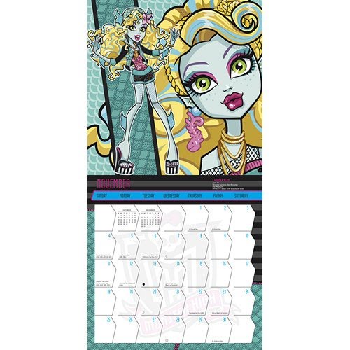 Calendario 2012 monster high - Imagui