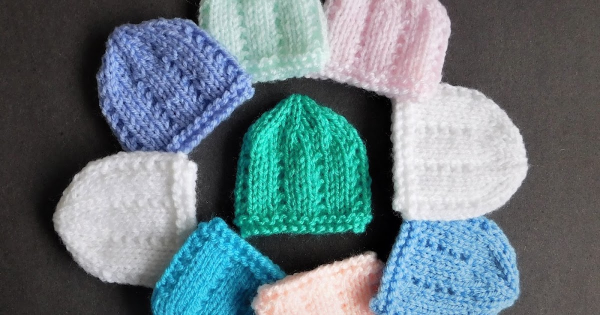 Marianna's Lazy Daisy Days: Micro - Preemie Baby Hats