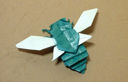 easy origami insects ~ instructions origami kids
