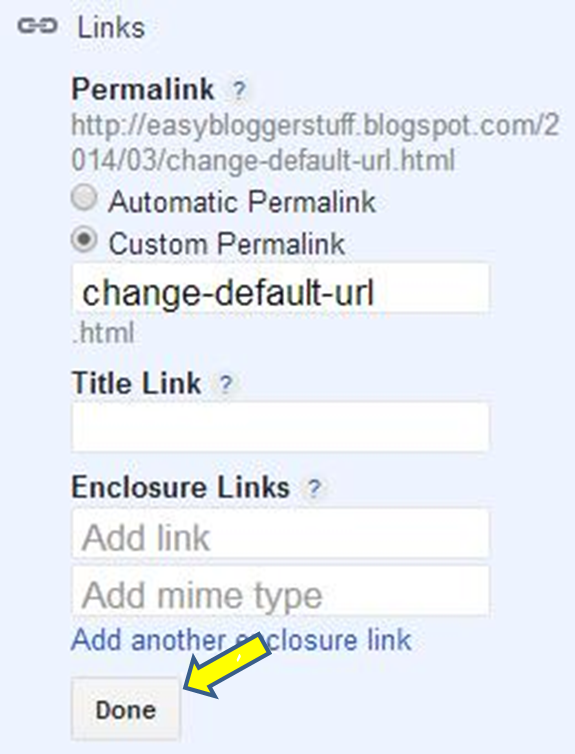 How to customize Blog post URL for better SEO | Easy Blogger Stuff