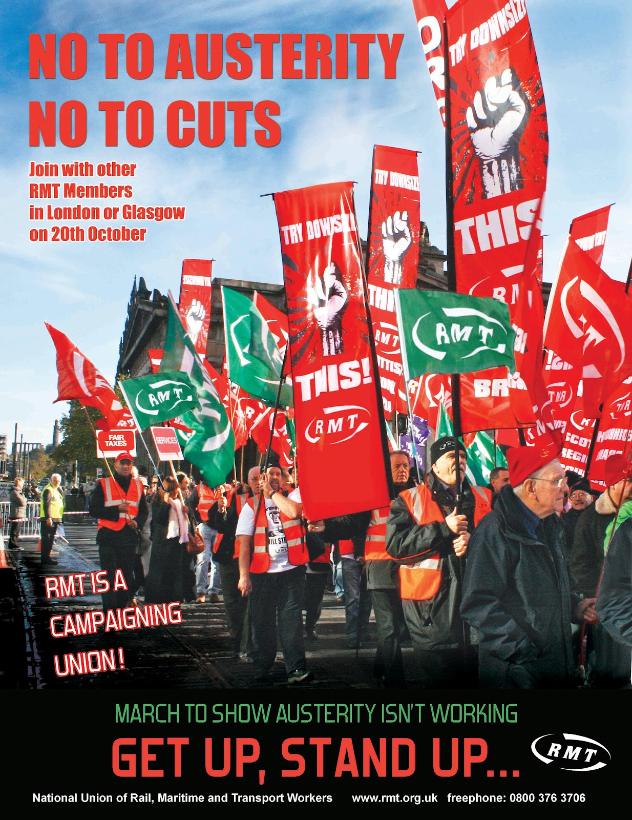 RMT EDINBURGH BRANCH: POSTERS