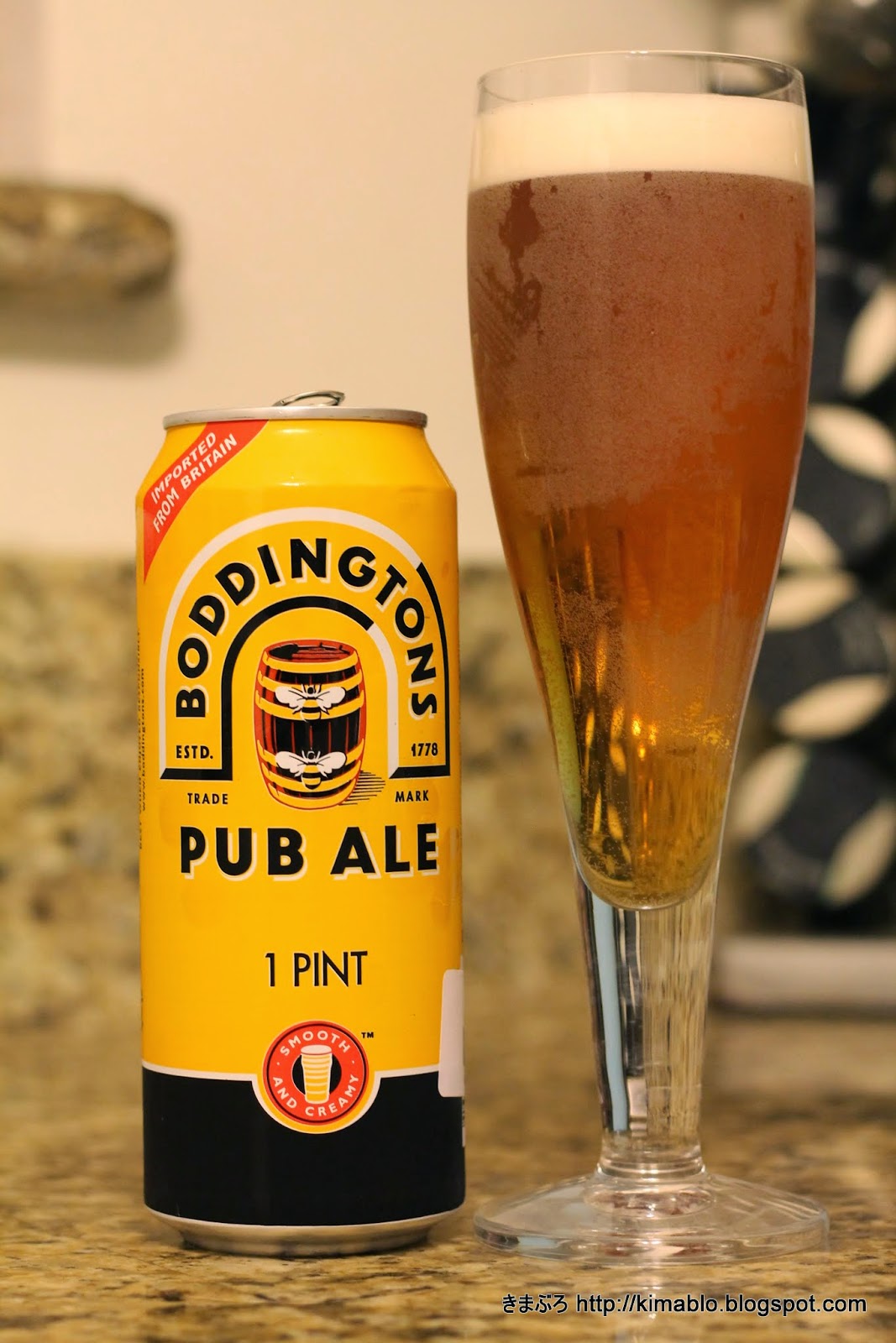 きままにブログ～きまぶろ～: 世界のビール ＜その44＞ Boddingtons Pub Ale