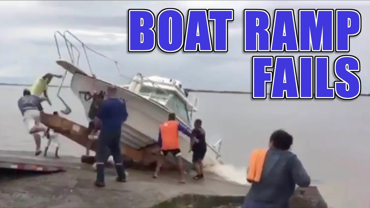 funny BOAT RAMP fails ~ Extra Funny Picture