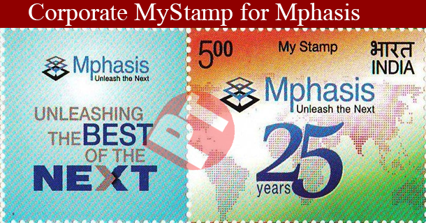 India Post Unveils Mphasis My Stamp to celebrate 25 years of Mphasis ...