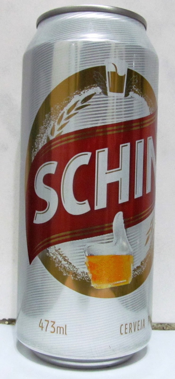 LATAS Y BOTELLAS COLECCIÓN: LATA CERVEZA SCHIN ORIGEN BRASIL 2016